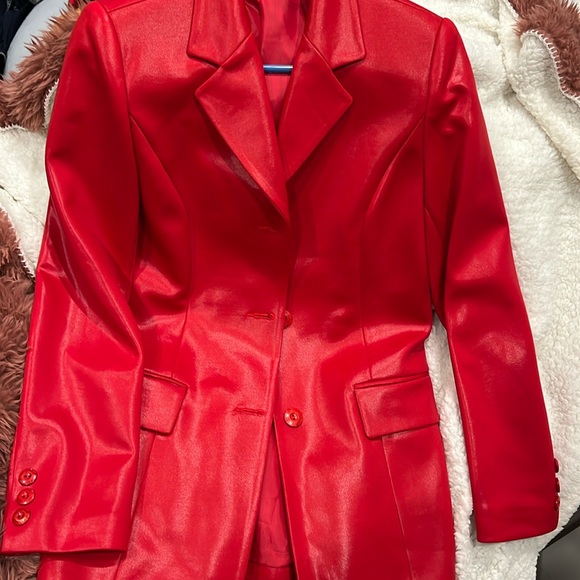 Jackets & Coats | Vip Class Red Blazer | Poshmark